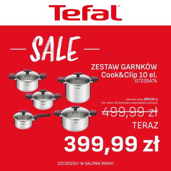 Tefal: Set of 5 Ever Sharp knives at a great price! - Outlet Park Szczecin